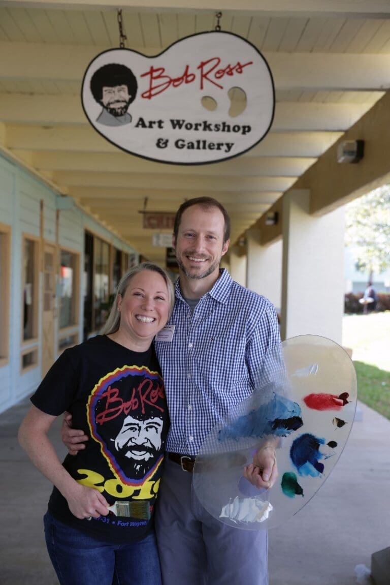 Preaching The Bob Ross Gospel in New Smyrna Beach | Flamingo Magazine